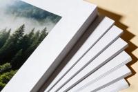 China Lightweight 130g A4 A3 Matte Printable Adhesive Paper For Digital Printing for sale