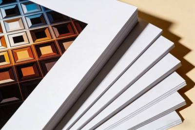 China Anti Glare 120g Double Sided Matte Paper Fast Drying Bleed Resistance for sale
