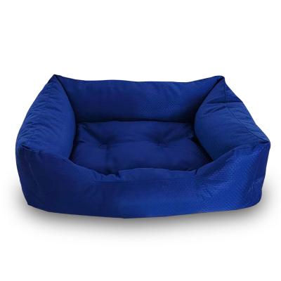 China 50cm x 40cm Waterproof Oxford Cloth Pet Bed Pad with 700g Polyester Fiber Filling for Cats and Dogs for sale