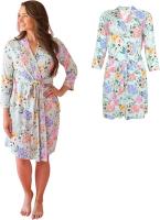 China Soft Skin Friendly Maternity Birthing Gown - 95% Viscose 5% Spandex Fabric with 8 Size Options from XXS to 3XL for sale