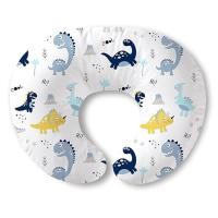 China Breathable 100% Polyester Nursing Pillow 24×18×6 Inch with Removable Cover for Feeding Support for sale