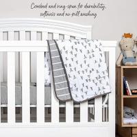 China 30x40 Inch Organic Cotton Nursery Throw Blanket - Reversible Design, 100% Cotton, Machine Washable for sale