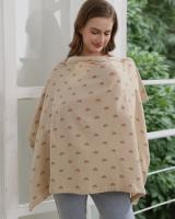 China 100% Cotton Nursing Cover for Breastfeeding - 39.4 x 27.4 Inch Wide Coverage with Adjustable Straps for sale