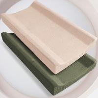 China 100% Cotton Diaper Changing Table Cover 33×16×5 Inches - 2-Piece Set with Multiple Color Options for sale