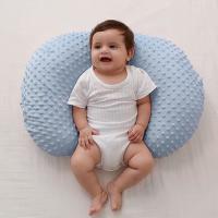 China Minky Dots Nursing Feeding Pillow 22x17.7x5.9 Inches with Removable Machine-Washable Cover for Newborn Support for sale