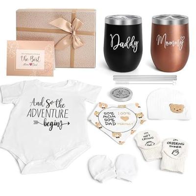 China Cotton Baby Gift Box with 8.27×6.1×3.74 Inch Dimensions and 3-Hour Heat Retention Tumbler Set for sale