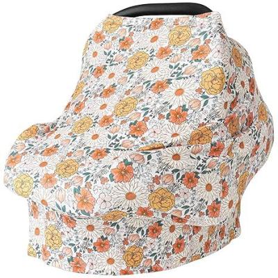 China Universal Stretchy Baby Car Seat Cover 89% Polyester 11% Spandex with 360° Full Coverage Protection for sale