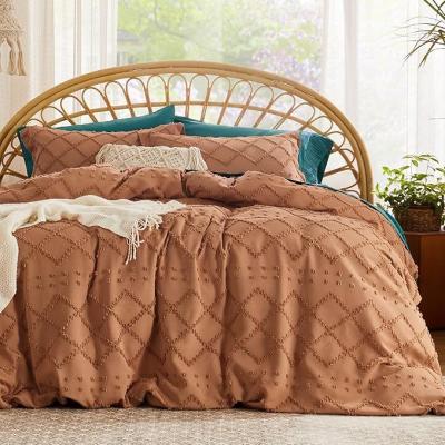China Boho Duvet Cover Set 100% Polyester with 2 Pillow Shams - 6 Sizes Available from Twin to Oversized King for sale