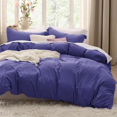China 3-Piece Extra Soft Duvet Cover Set with Zipper Closure and 2 Pillow Shams - Premium Polyester Microfiber Bedding for sale
