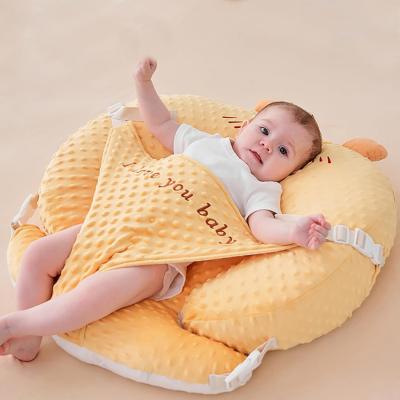 China Plus Size Nursing Pillow 23.6x23x8 Inches with Removable Cotton Cover - Adjustable Breastfeeding Support for sale