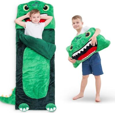 China Super Soft Toddler Nap Mat 70x27x2 Inch with 2-in-1 Pillow and Thickened Plush for Preschool Daycare for sale