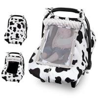 China Waterproof Infant Car Seat Cover with Breathable Mesh Window - 44.09 to 86.6 Inch Adjustable 4-Season Protection for sale