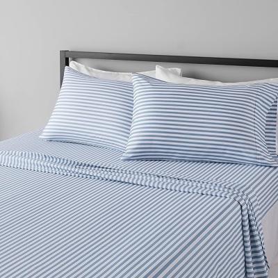 China Lightweight Super Soft Easy Care Microfiber 4 Piece Bed Sheet Set with 14-Inch Deep Pockets for sale