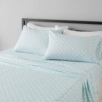 China Lightweight Super Soft Comfortable Microfiber Bed Sheet Set with 14-Inch Deep Pockets,Printed for sale