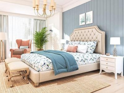 China Super Soft Peacock Bed Sheets for Kids & Teens with Fitted Sheet, Flat Sheet & Pillowcase for sale