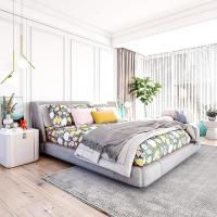 China Super Soft Wrinkle Resistant Bedding Set, Premium Floral Printed Bed Sheets Set for sale