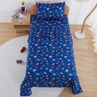 China Twin Sheet Set with Space Universe Pattern，Breathable Silky Soft Microfiber Kids Sheet Set for sale