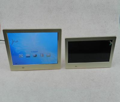 China Metal Case High Resolution Digital Photo Frame For Supermarket for sale