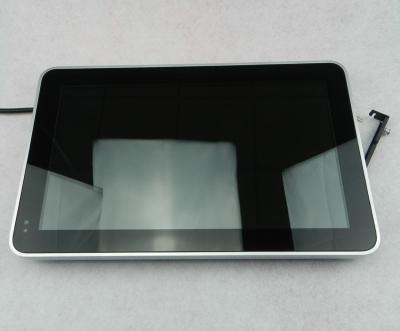 China Free Standing 15.6 Inch LCD Digital Photo Frame With Apple Case Temper Glass for sale