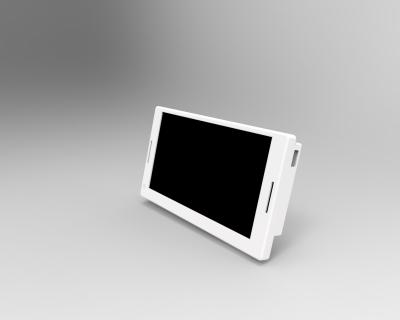 China Narrow Bezel High Resolution Digital Picture Frame 7'' IPS Screen ABS Plastic for sale