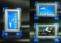 China 1024x600p Resolution LCD Digital Photo Frame Transparent Acrylic For Decoration for sale