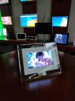 China Real Transparent Acrylic Digital Photo Picture Frame 7 Inch HD IPS Screen 3.5-7W for sale