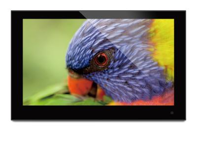 China 350cd/m2 16:9 13.3 Inch Black Digital Photo Frame With Video Loop Play for sale