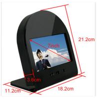 China 7 Inch 2500cd/m2 High Brightness LCD Display Monitor Support Button Control for sale