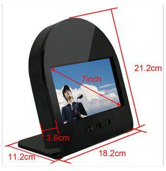 China 7 Inch 2500cd/m2 High Brightness LCD Display Monitor Support Button Control for sale