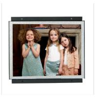 China Professional Small Wide Viewing Angle 8 Inch Open Frame LCD Monitor 800*480 for sale