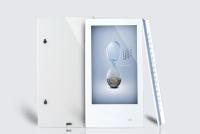 China High Resolution 18.5 Autrathin HDMI Digital Advertising Displays 1366*768 for sale