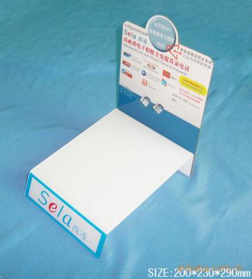 China Customized fashionable literature Acrylic Display Stands for travel agencies for sale
