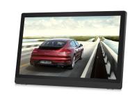 China Plastic Case High Resolution IPS 24 Inch Digital Photo Frame Wall Mountable for sale