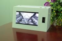 China Customiszed Case Label Scan Video Digital Photo Frame Support Remote Control for sale