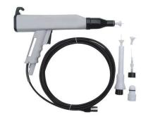 China Professional  Laboratory Vacuum Adsorption Electrostatic Powder Metal Coating Gun for sale
