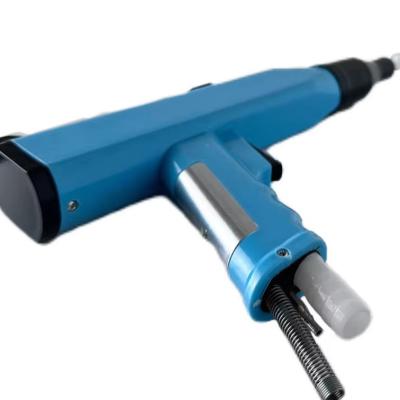 China Coating Portable Manual Laboratory Vacuum Adsorption Electrostatic Powder Coating Gun for sale