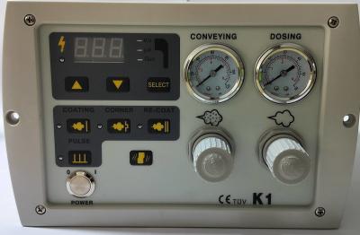 China HXC-KI Automatic Metal Powder Spraying Machinery with Electrostatic Spraying Gun for sale