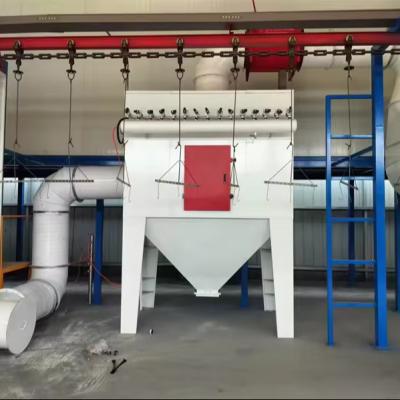 China Personalized Automated Powder Coating Line Vacuum Adsorption Powder Coat Paint Line for sale