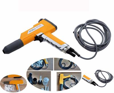 China 2024 One- Vacuum Adsorption Handheld Metal Electrostatic Powder Spray Gun in Yellow for sale