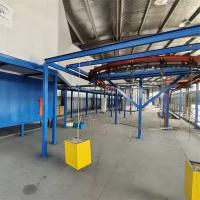 China Non Standard Horizontal Powder Coating Line For Steel Substrates Weight 10000 KG for sale
