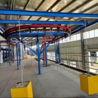 China Multipurpose Electrostatic Powder Coating Line Industrial Powder Coating Paint Lines Systems for sale