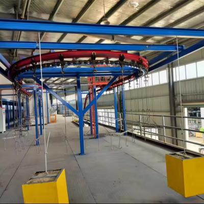 China Multipurpose Electrostatic Powder Coating Line Industrial Powder Coating Paint Lines Systems for sale