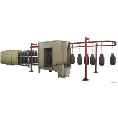 China Adjustable Speed Automatic Powder Coating Machine High Productivity for sale