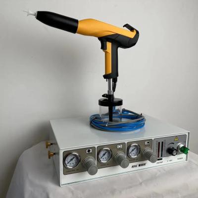 China Powder Coating Plant Machine Type Portable Metal Painting Machine with Small Hopper for sale