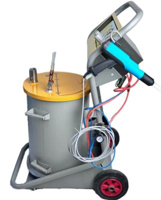 China Steel Substrate Metal Coating Machinery Powder Coating Gun with Electrostatic Sprayer for sale