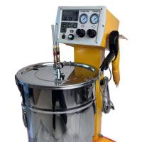 China 110V/220V Manual Portable Metal Electrostatic Powder Spraying Machine With Spray Gun for sale