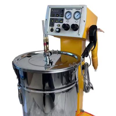 China 110V/220V Manual Portable Metal Electrostatic Powder Spraying Machine With Spray Gun for sale