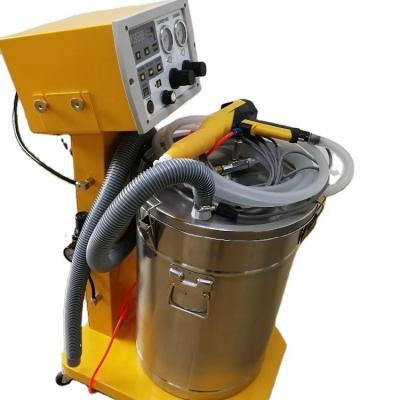 China Portable Stainless Steel Electrostatic Powder Coating Spray Machine with Manual Paint Gun for sale
