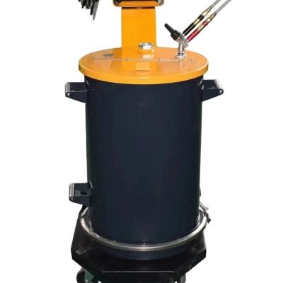 China 50W Power Industrial Powder Coating Booth Machinery with Automatic Spray System Design for sale