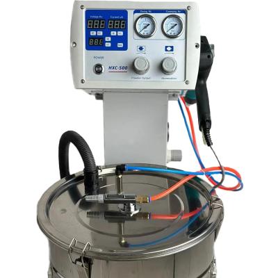 China Metal Surface Powder Coating Machinery with and Manual Electrostatic Spraying Guns for sale